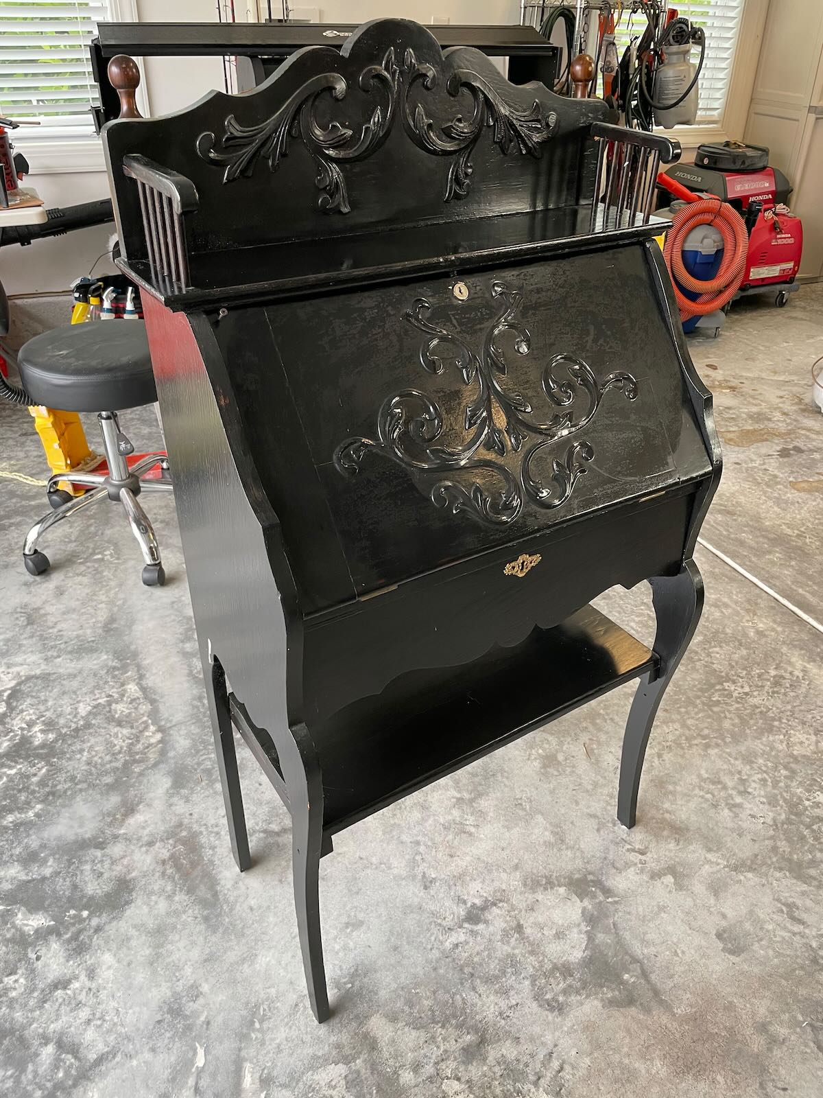 Secretary Desk Refinished | Talmadge House